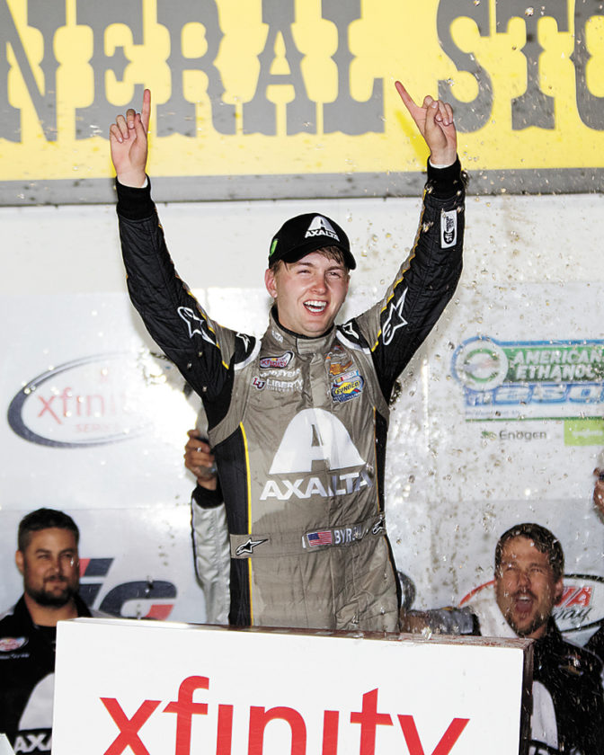 Byron wins in Iowa for first Xfinity victory | News, Sports, Jobs ...